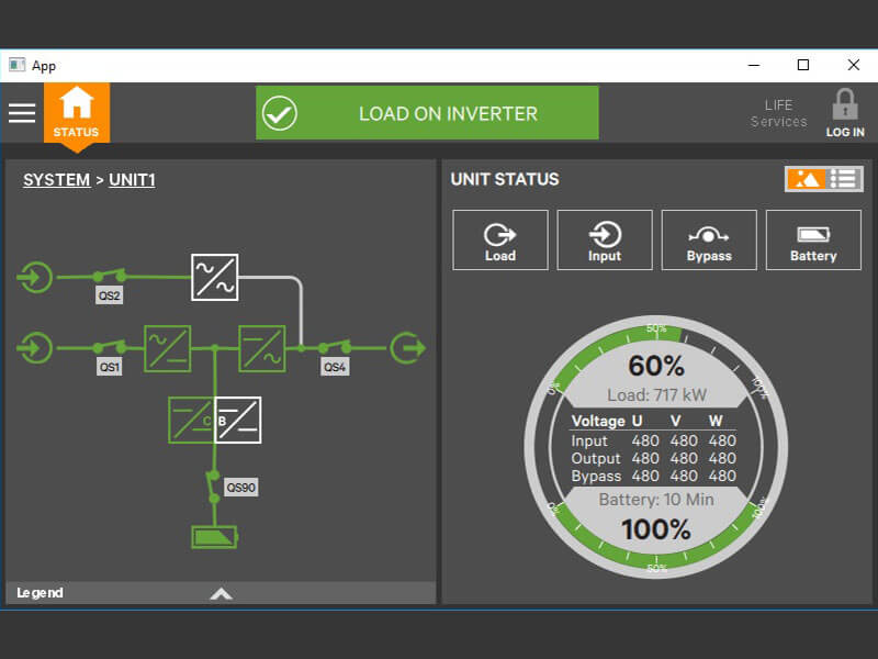 Liebert EXL S1 400-500 kVA/kW | Weber & Associates, Inc