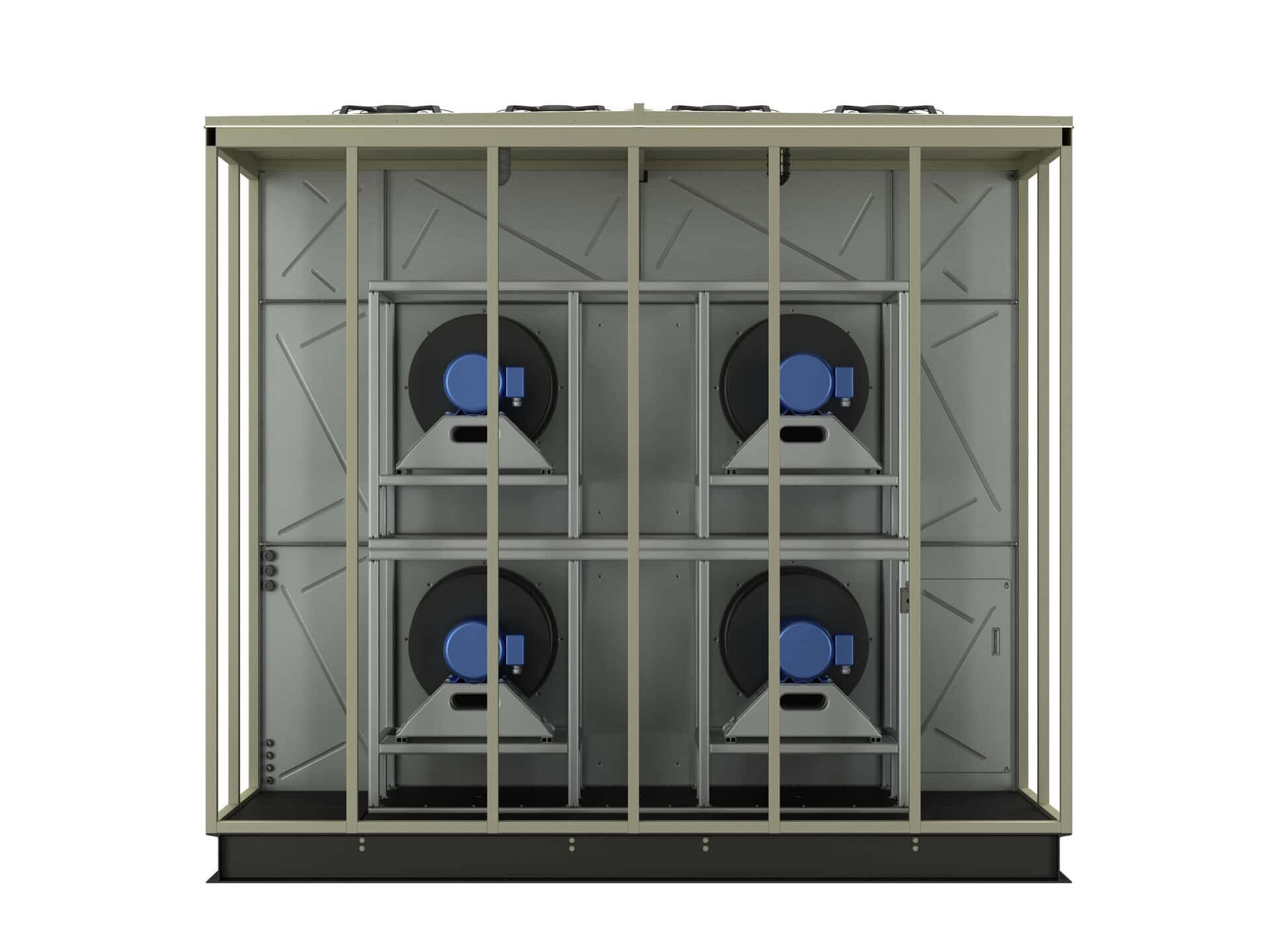 Liebert DSE Packaged Free-Cooling Solution, 400-500kW Draw-Thru Rooftop ...