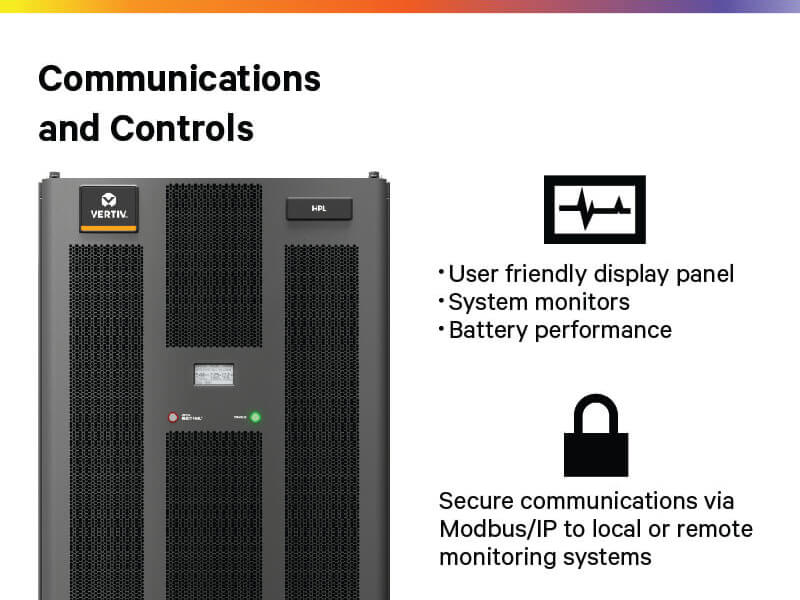 Vertiv™ HPL Lithium-Ion Battery Energy Storage System | Access Michigan
